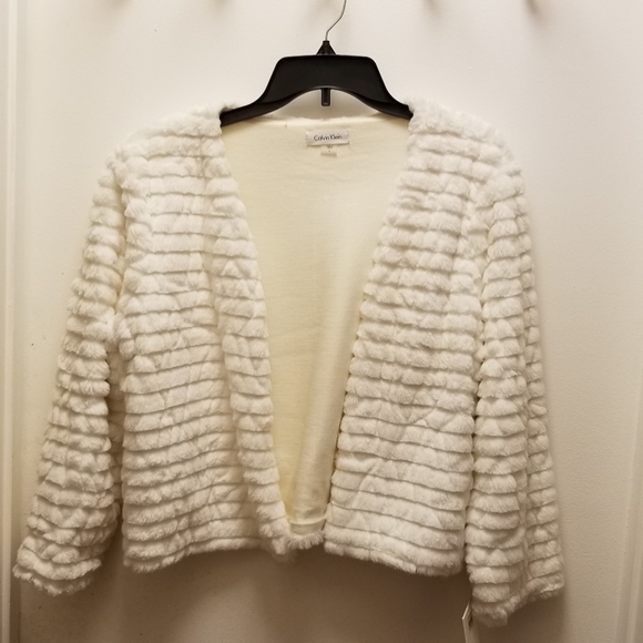 Calvin Klein | Jackets & Coats | Calvin Klein Fur Jacket | Poshmark